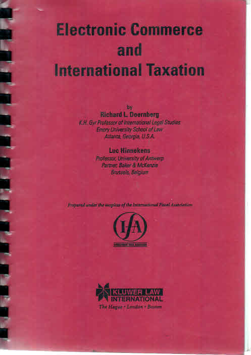 Electronic Commerce and International Taxation | DDTC Library