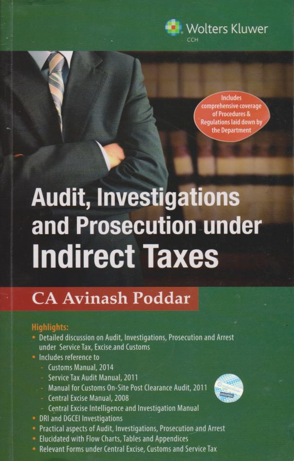 Audit, Investigations and Prosecution under Indirect Taxes | DDTC Library