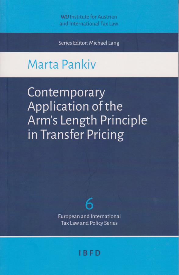 Contemporary Application of the Arm’s Length Principle in Transfer ...