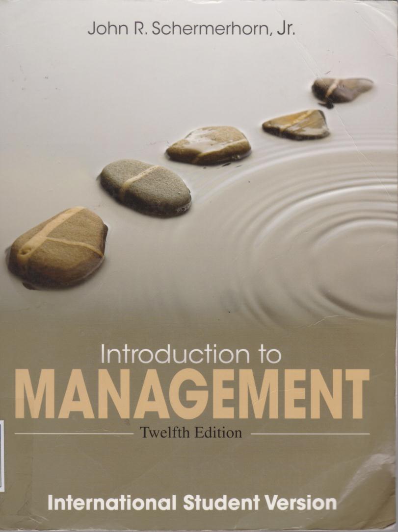 Introduction to Management 12th Edition International Student Version ...