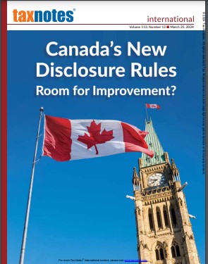 Tax Notes International: Volume 113, Number 13, Mar 25, 2024 | DDTC Library