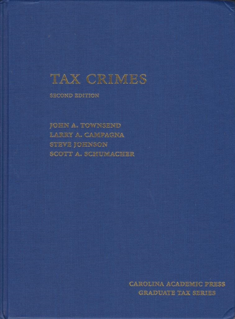 Tax Crimes Second Edition | DDTC Library