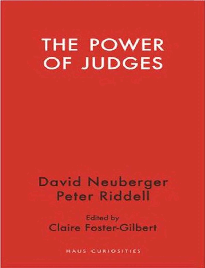 The Power of Judges | DDTC Library