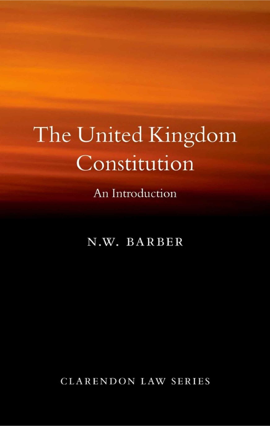The United Kingdom Constitution: An Introduction | DDTC Library