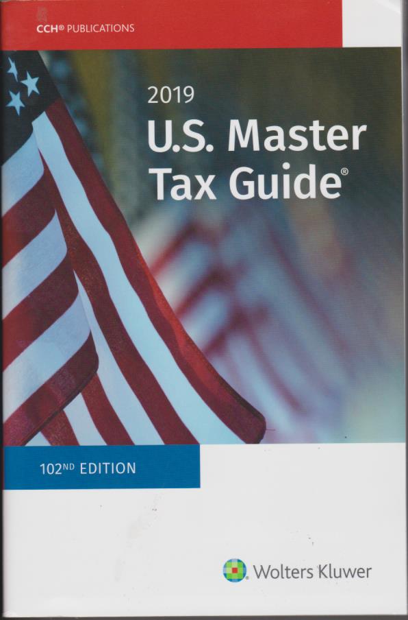U.S. Master Tax Guide 2019 | DDTC Library